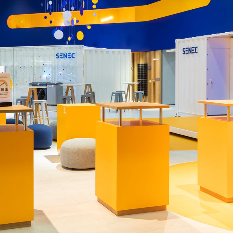 Senec GmbH Intersolar 2022 - German stand builder winkels
